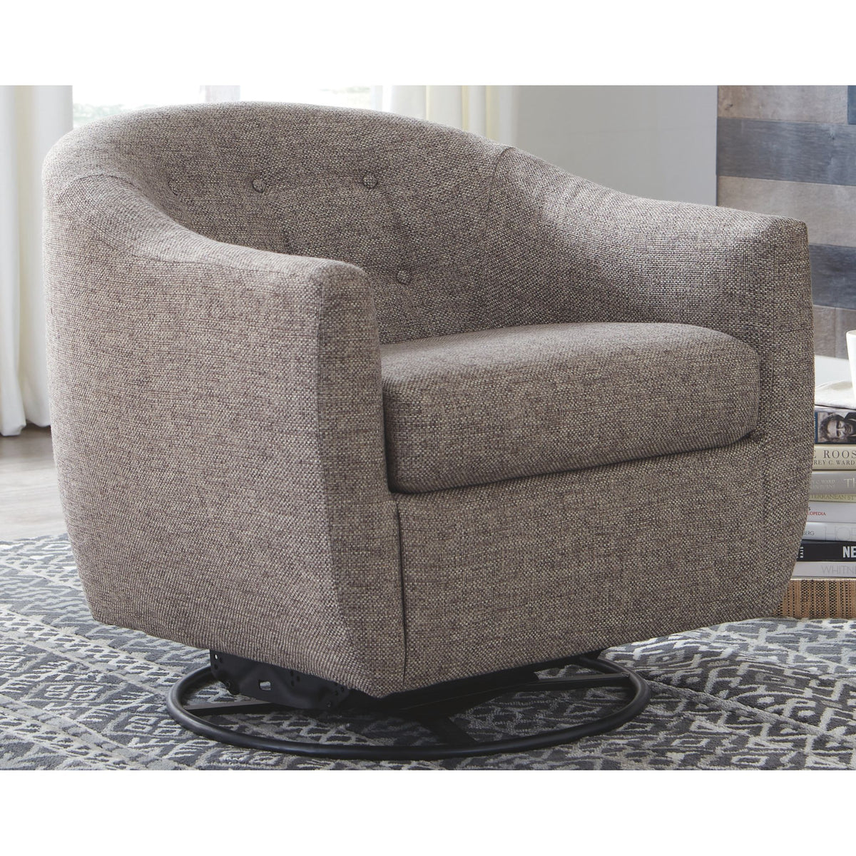 Upshur Accent Chair Taupe Country Corner Furniture